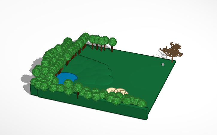 3D design GOLF - Tinkercad