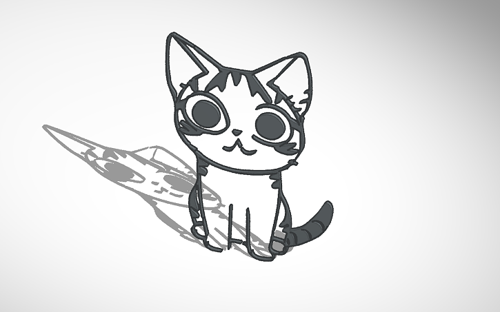 3D design kat | Tinkercad