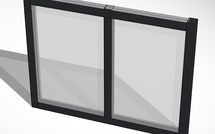 3D design Ventana - Tinkercad