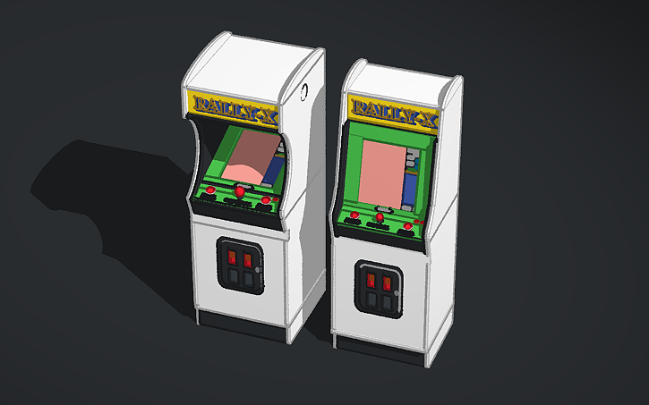 3D design rally-X - Tinkercad