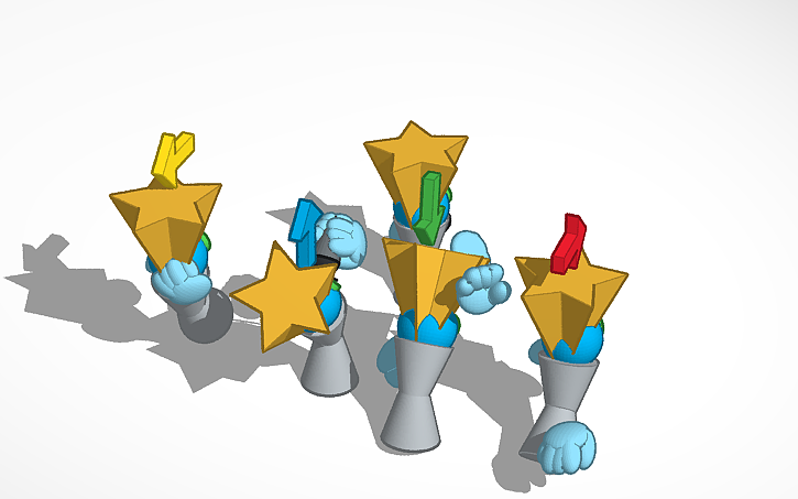 3D design Haunter Rocker FNF fanmade | Tinkercad