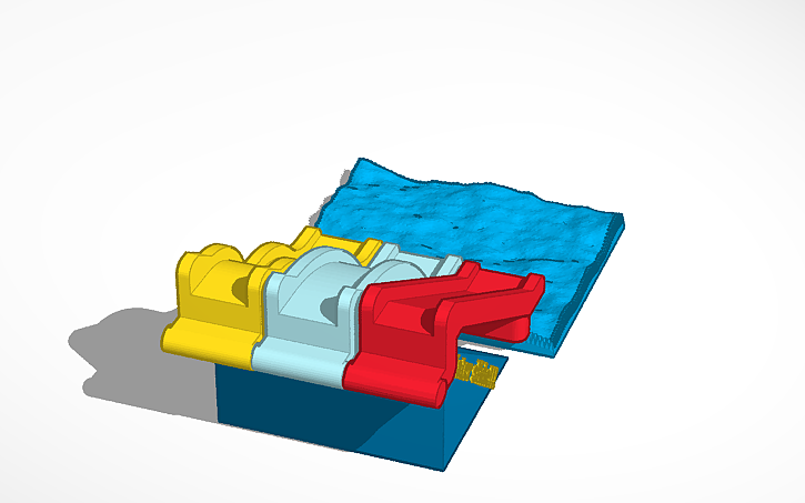 3D design water park - Tinkercad