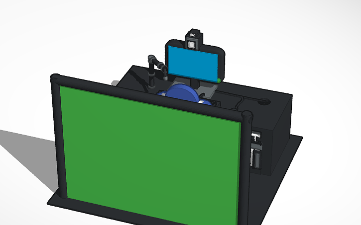 3D design gaming setup - Tinkercad