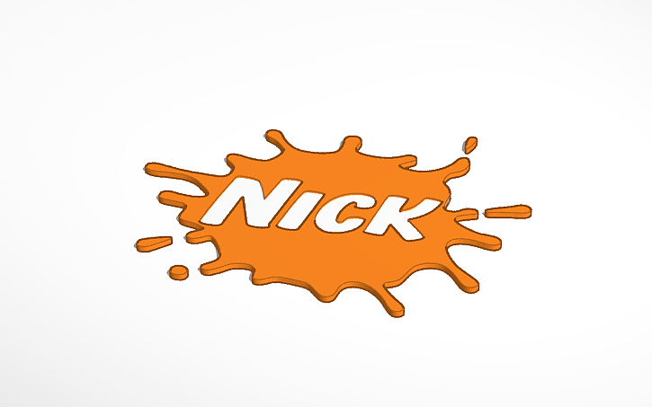 3D design Nickelodeon Splat - Tinkercad