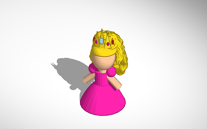 3D design Princess Peach from the new New Super Mario Bros. Trailer ...