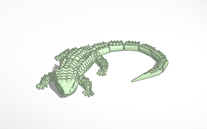 3D design Lizard (Foxy F stole it from Trejager) - Tinkercad