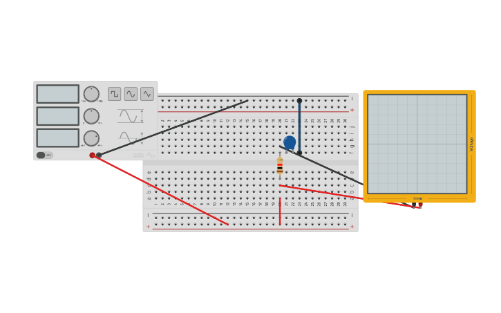 Circuit Design Voltage Divider 7 Tinkercad