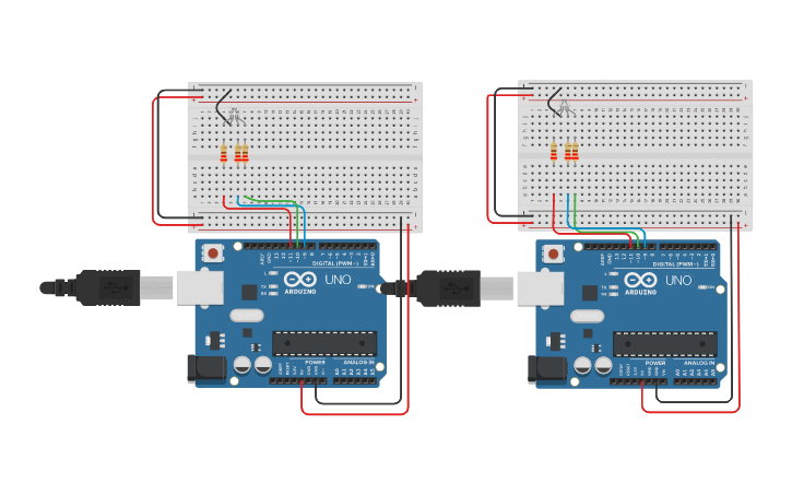 Circuit design Color Mixing RGB LED Ivan Phung | Tinkercad
