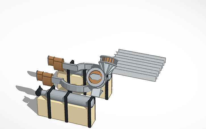 3D design Copy of ODM Gear (Omni Directional Mobility Gear) - Tinkercad