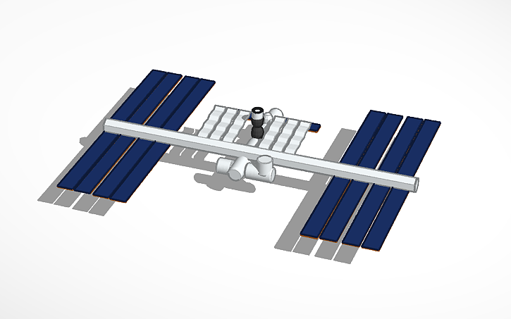 3D design Space Station - Tinkercad
