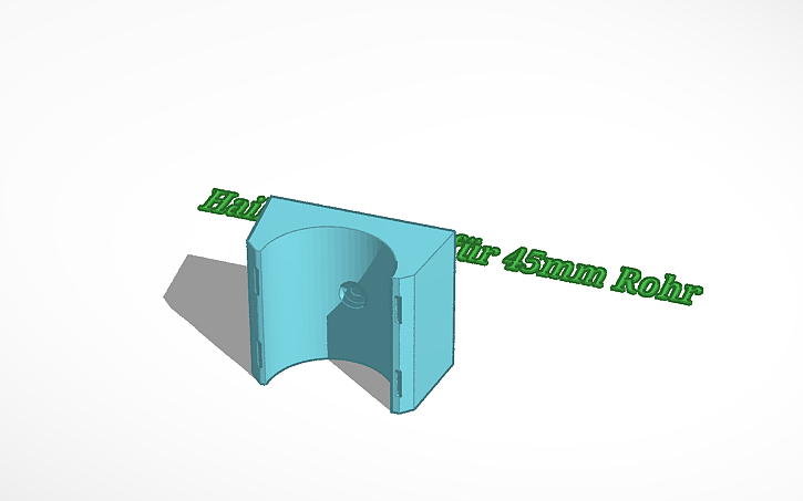 3D design HAILONG MOUNT 45mm Pipe V0.1 | Tinkercad