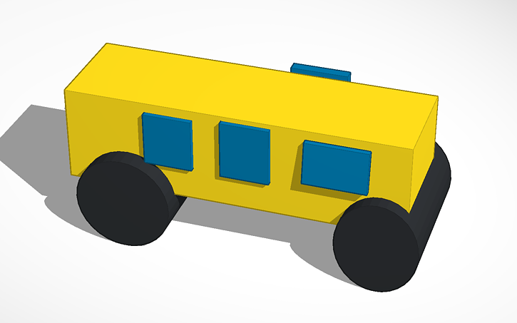 3D design School Bus | Tinkercad