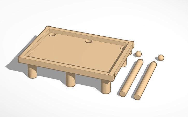 3d Design Pool Table Tinkercad