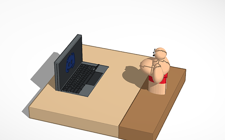 3D design discord moderator - Tinkercad