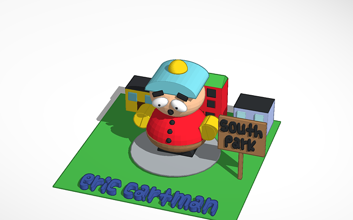 3D design south park 阿ㄆㄧㄚˇ | Tinkercad