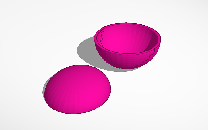 3D design Semi-Circle attachment - Tinkercad