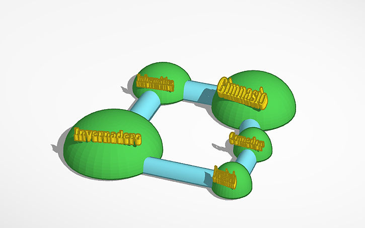 3D design Base Lunar Óliver - Tinkercad