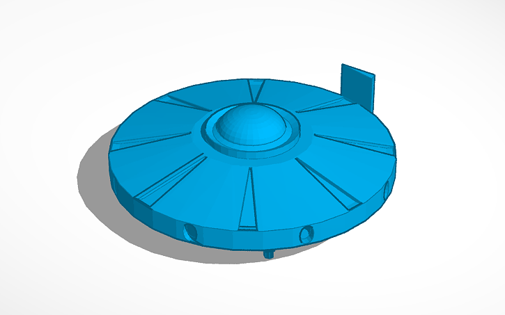 3D design UFO - Tinkercad