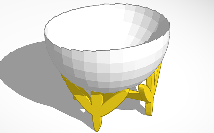 3D design My epic bowl - Tinkercad