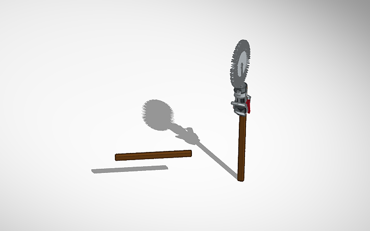 3D design Copy of t13 weppen SAW! - Tinkercad