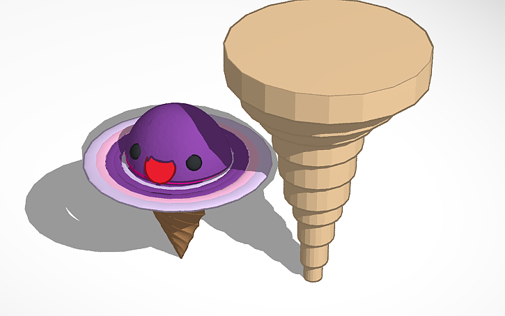 3D design dervil slime | Tinkercad