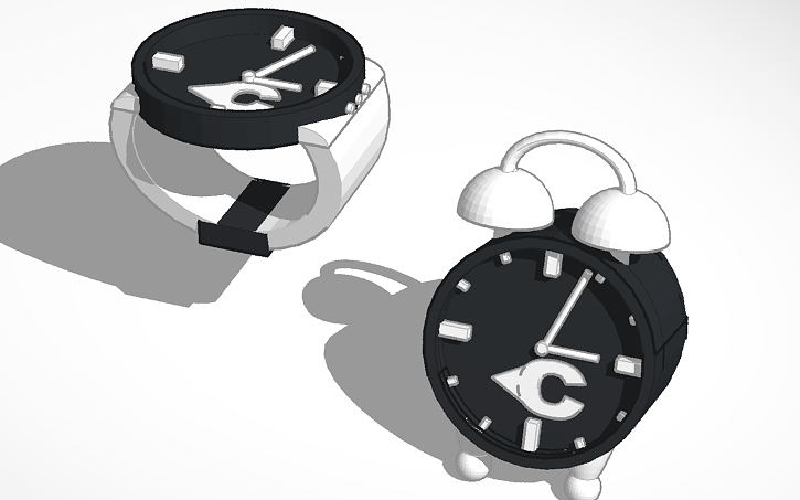 3D design Clock and Watch | Tinkercad