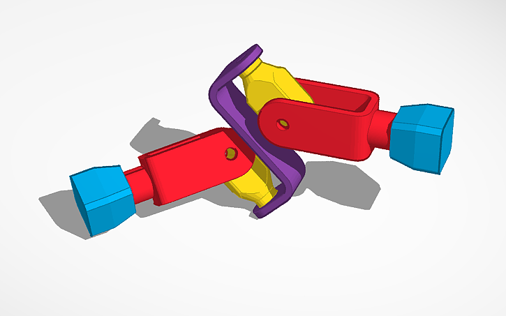 3D design Spatial Joint SIM LAB - Tinkercad
