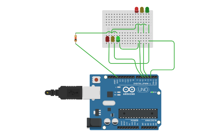 Circuit design Trabalho 03- Arduino - Tinkercad