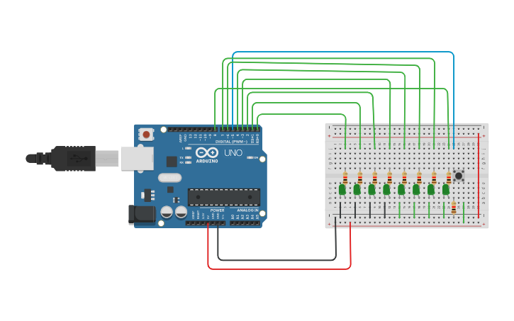 Circuit design Script 1 - Tinkercad