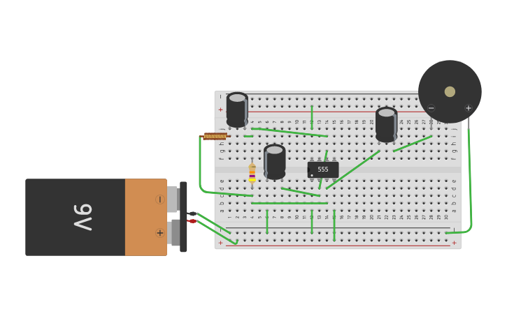 Circuit design detector metal - Tinkercad