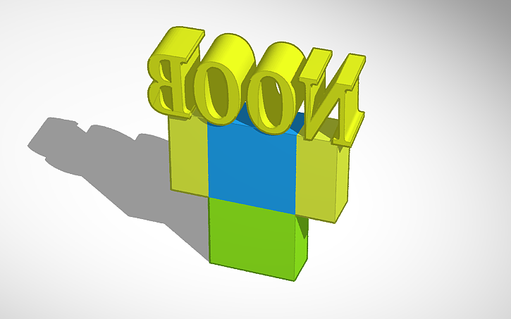 3D design NOOB NOOB - Tinkercad