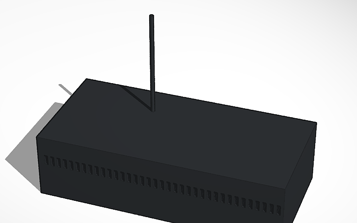 3D design RADIO - Tinkercad