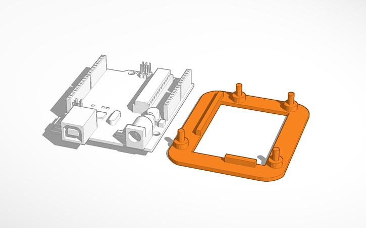 3d Design Arduino Base Tinkercad