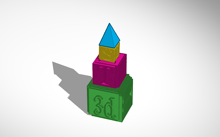 3D design Copy of ST3dM LOGO | Tinkercad