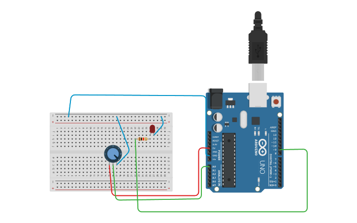 Circuit Design задание 3 Tinkercad