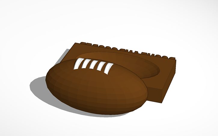 3D design football - Tinkercad