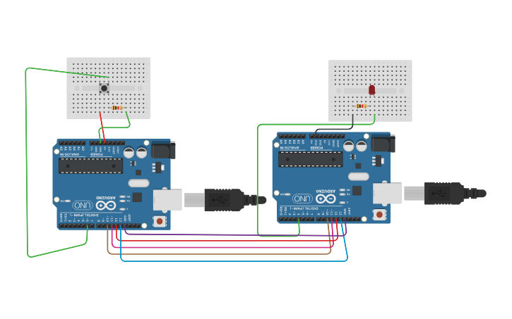 Circuit design TASK 1 WEEK 12 - Tinkercad