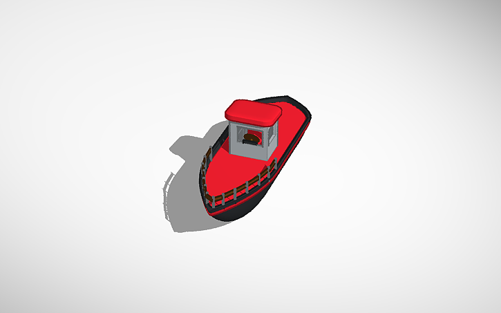 3D design boat (hl mod tech tutorial) - Tinkercad