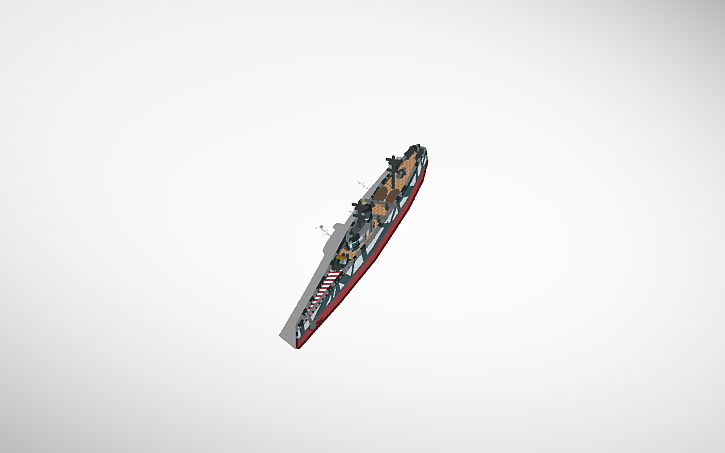 3D design Aegean Class Torpedo Boat - Tinkercad