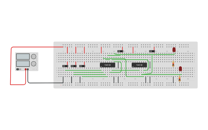 Circuit Design Jk Flipflop Tinkercad