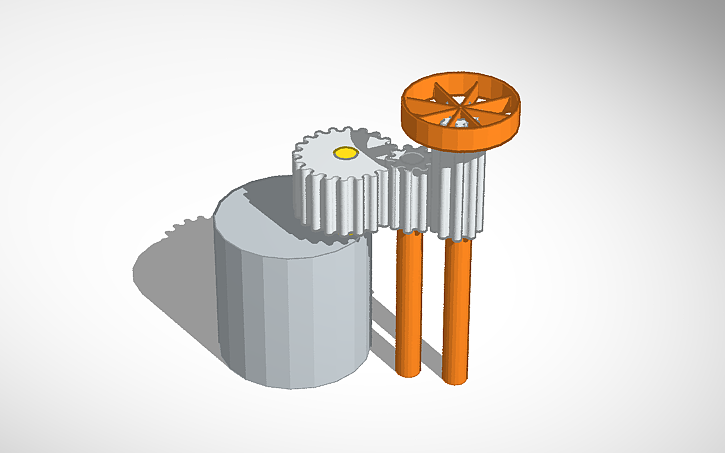 3D design engrenage - Tinkercad