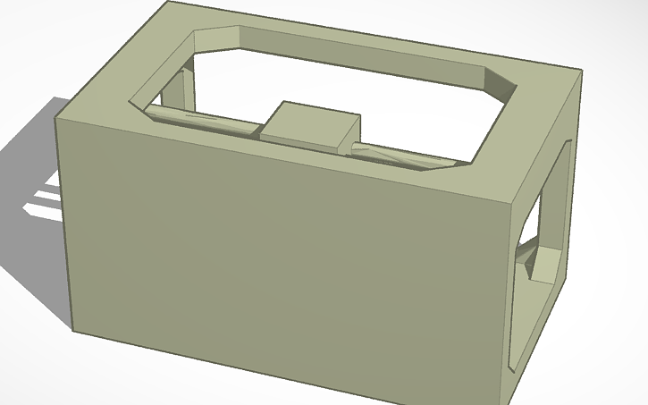 3D design snap circuit 3D printer - Tinkercad