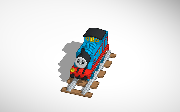 3D design Thomas the Tank Engine L-Gauge 3 Stud | Tinkercad