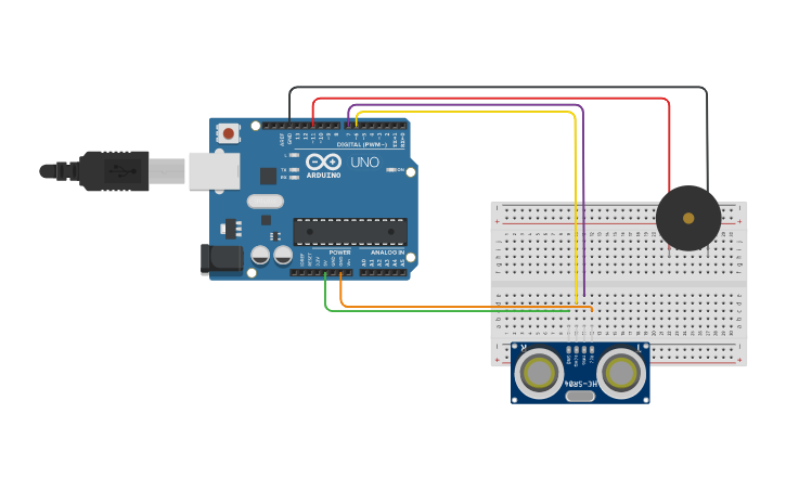 Circuit design SENSOR ARDUINO - Tinkercad