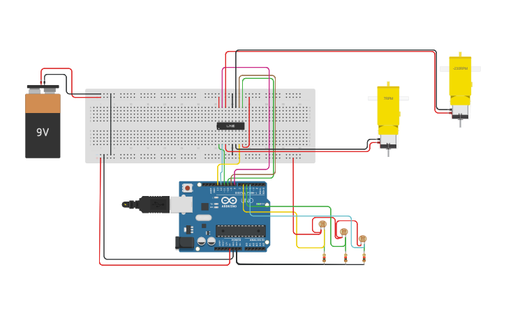 Circuit Design Assessment Checkpoint 3 Tinkercad