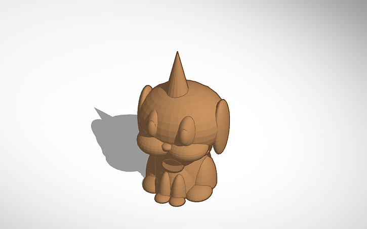3D design Unipuppy - Tinkercad
