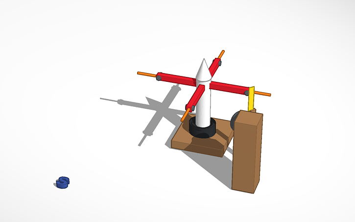 3D design Perpetual motion machine cad - Tinkercad