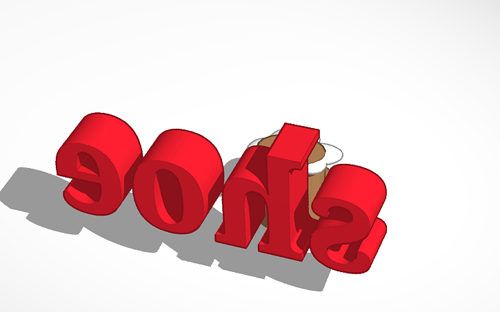 3D design shoe | Tinkercad