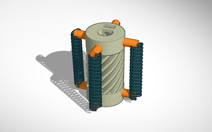 3d Design Expansive Motion Actuator Tinkercad
