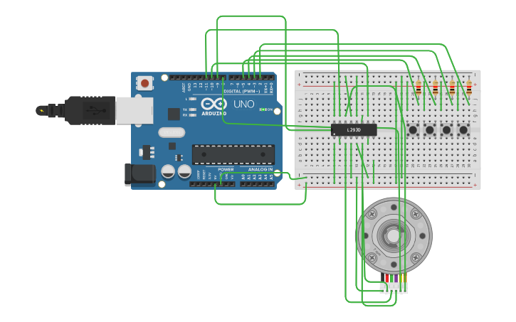 Circuit design Practica 12 | Tinkercad